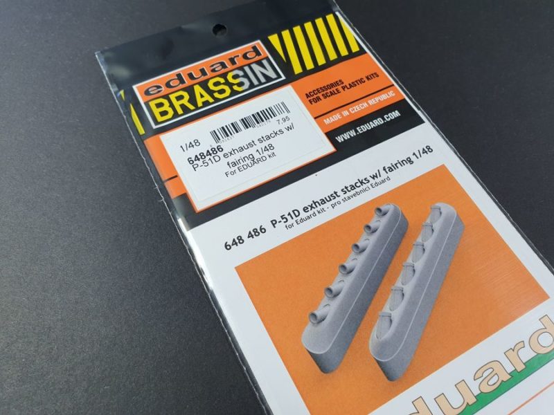 P-51D exhaust stacks w/ fairing – Kitchecker Modell Journal