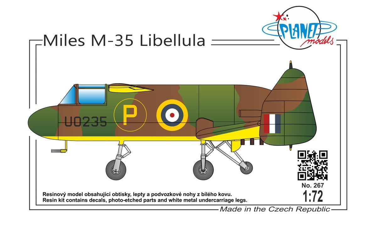 Miles M-35 Libellula – Planet Models PT267 1/72 – Kitchecker Modell Journal