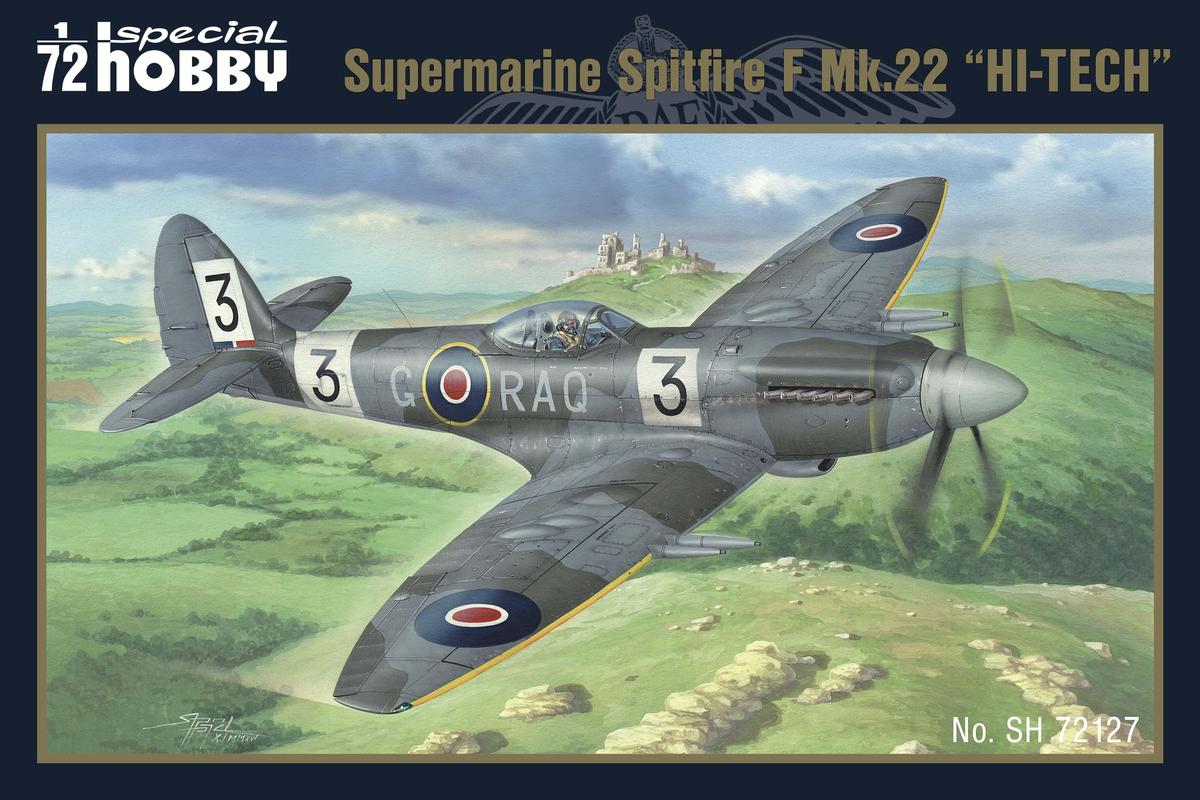 Supermarine Spitfire F Mk.22 Hi-Tech – Special Hobby SH72127 1/72 ...