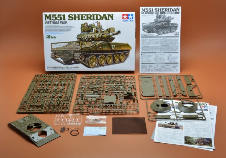 Tamiya 35365 – M551 Sheridan VIETNAM WAR 1/35 – Kitchecker Modell Journal