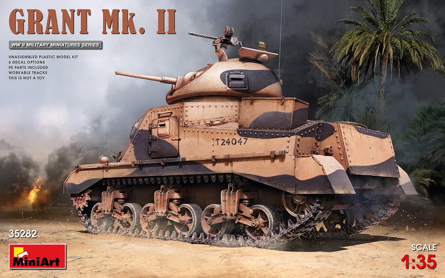 Grant Mk.II – MiniArt 35282 – 1/35 – Kitchecker Modell Journal