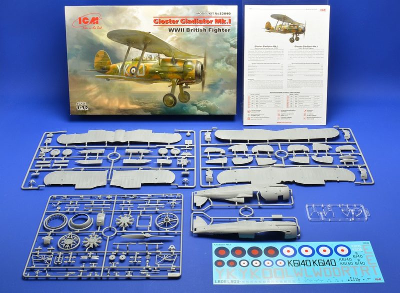 Gloster Gladiator Mk.I – ICM 32040 – 1/32 – Kitchecker Modell Journal