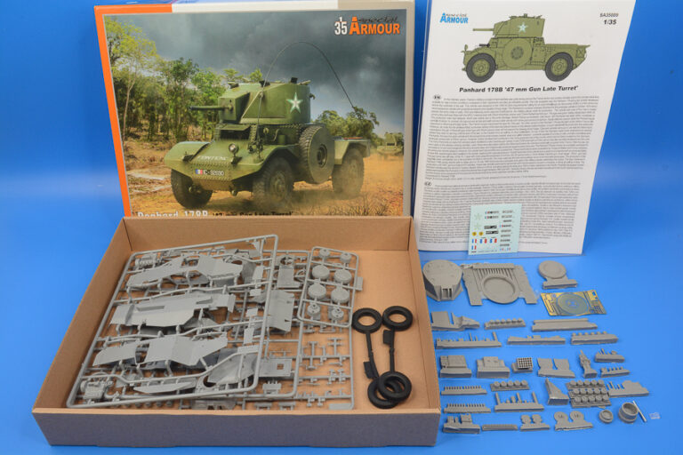 Panhard 178B „47mm Gun Late Turret“ – Special Hobby SA35009 – 1/35 ...