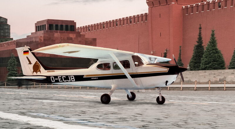 Cessna 172 „mathias Rust“ Kitchecker Modell Journal 